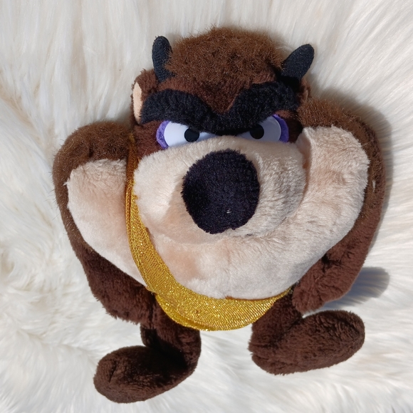 Warner Bros. | Toys | Taz Tasmanian Devil Looney Tunes Vintage Plush ...